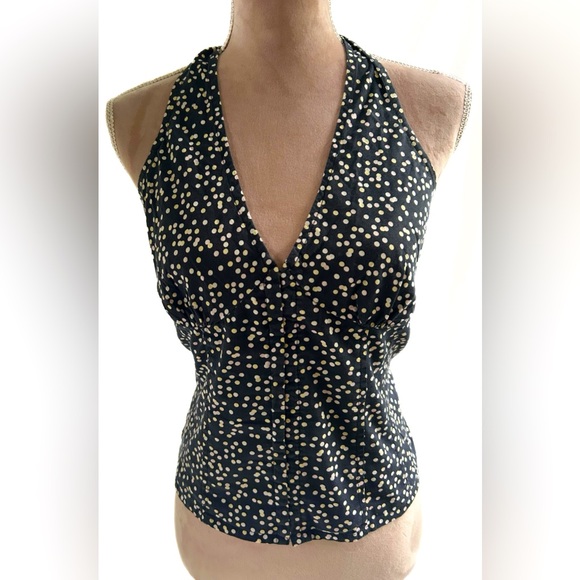 H&M | Tops | Hm Polka Dot Halter Top Us Women | Poshmark